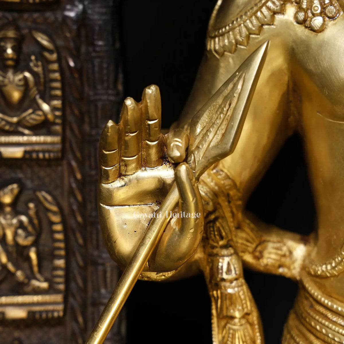 Brass Ram Lalla Statue – Divine Home Temple Decor | Gayatri Heritage